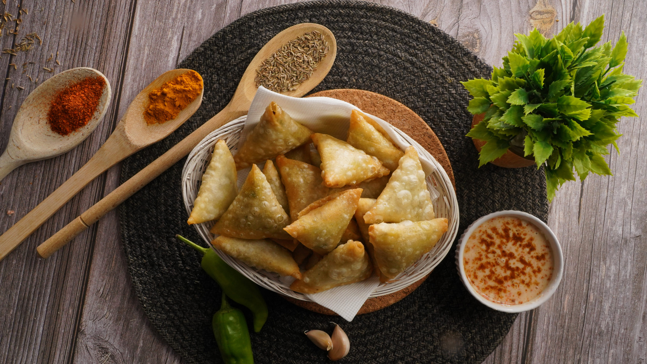 Samoussas de Saint-Jacques et crevettes - EGS