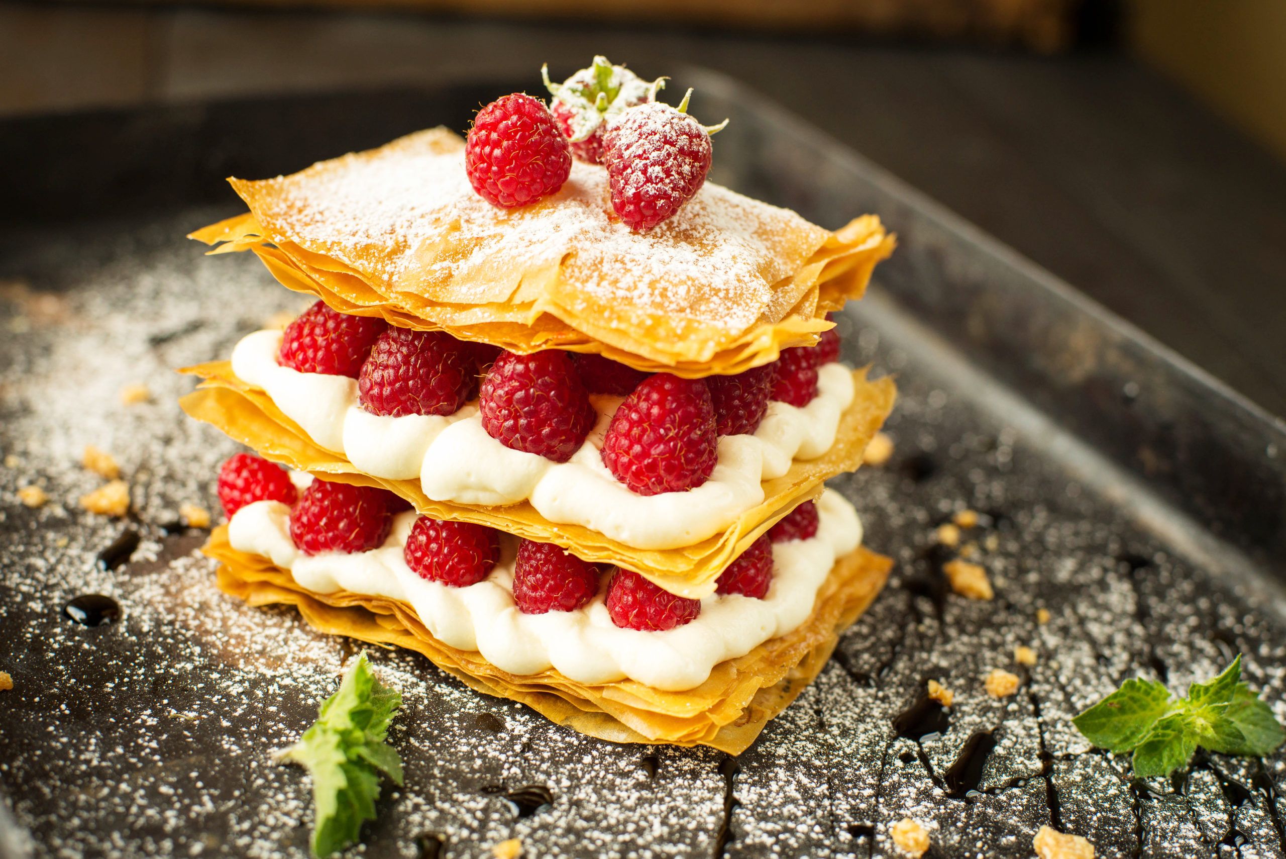 Mille-feuilles aux fruits rouges - EGS